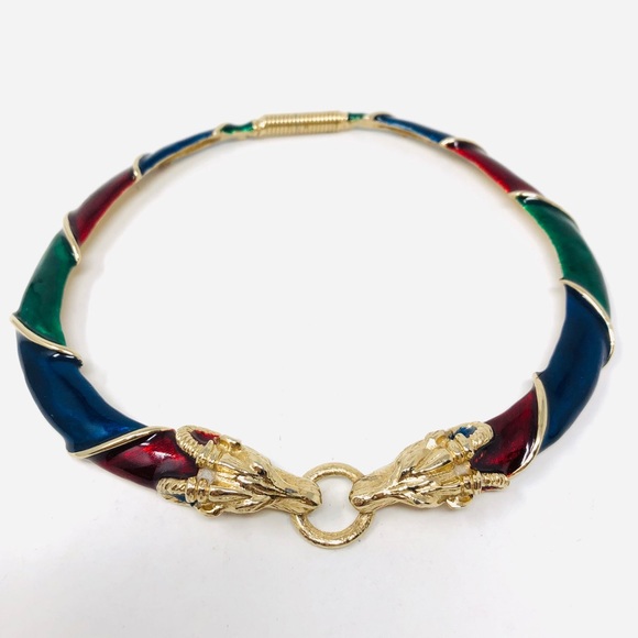 Donald Stannard | Jewelry | Rare Donald Stannard Enamel Rams Head ...